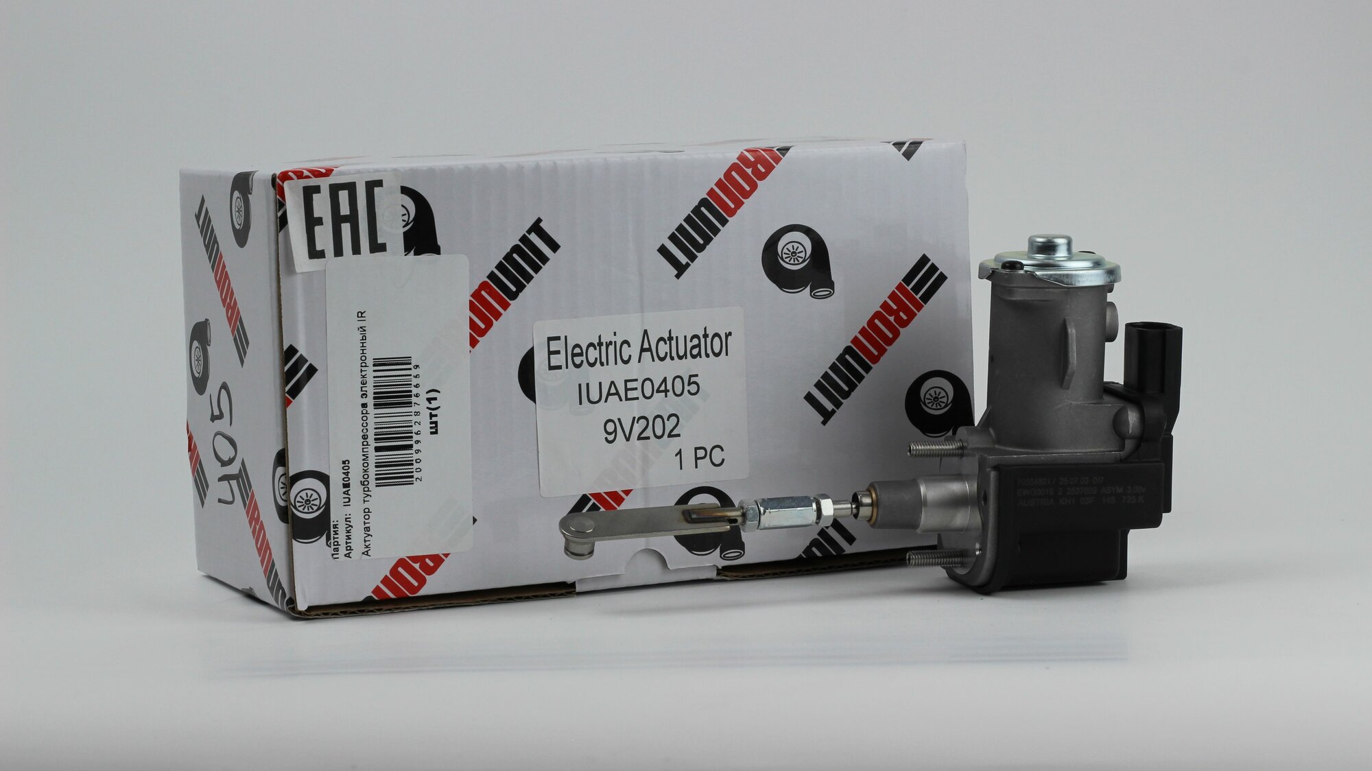 Актуатор турбины VOLKSWAGEN Golf, AUDI A1, SKODA Octavia, SEAT Leon, (Фольксваген Гольф, Ауди А1, Шкода Октавия, Сеат Леон), IUAE0405 для 03F145701