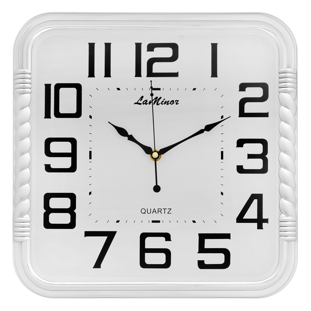 Часы настенные LA MINOR 7420-В серебро