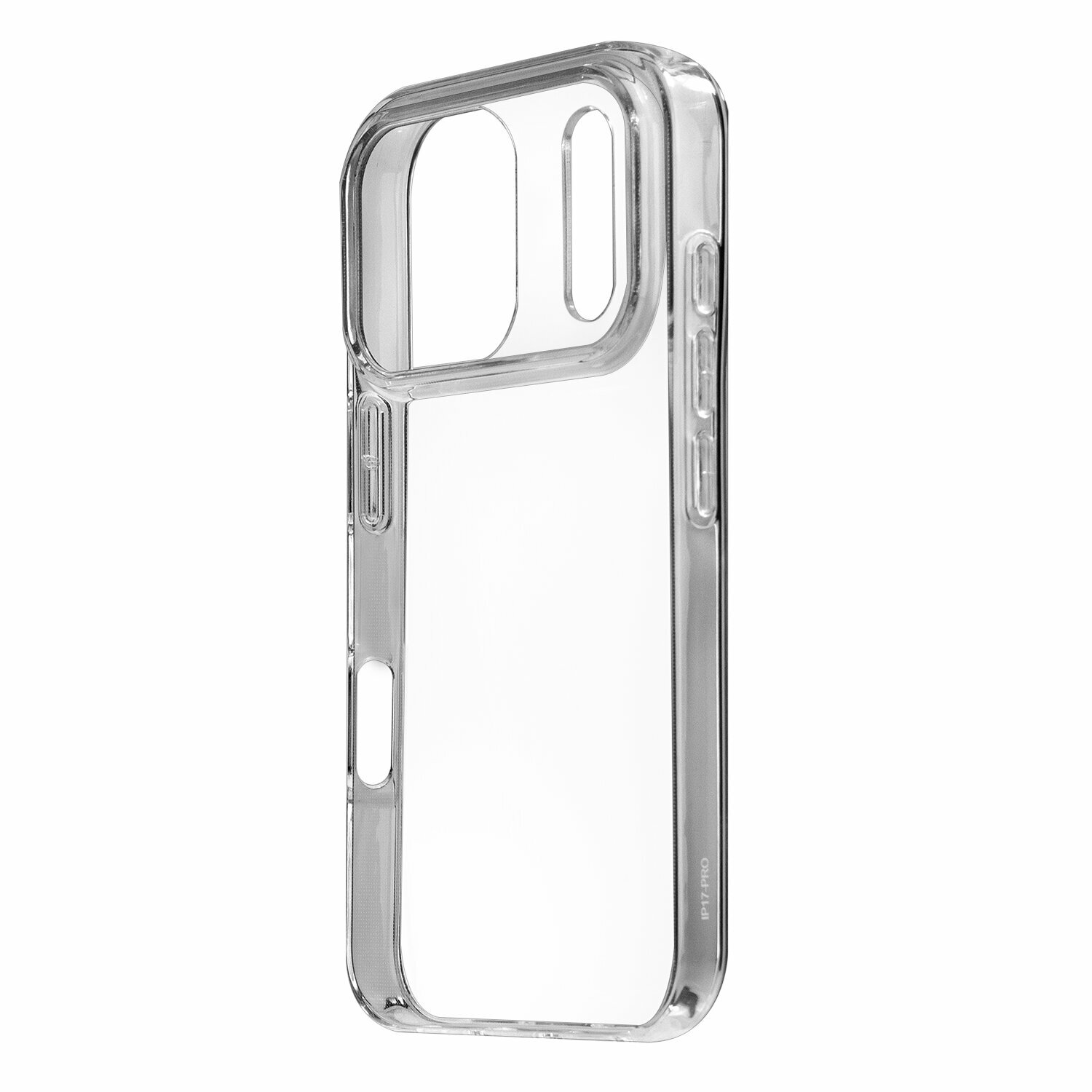 Чехол на Apple iPhone 17 Pro, тонкий, ударопрочный, из термополиуретана, прозрачный