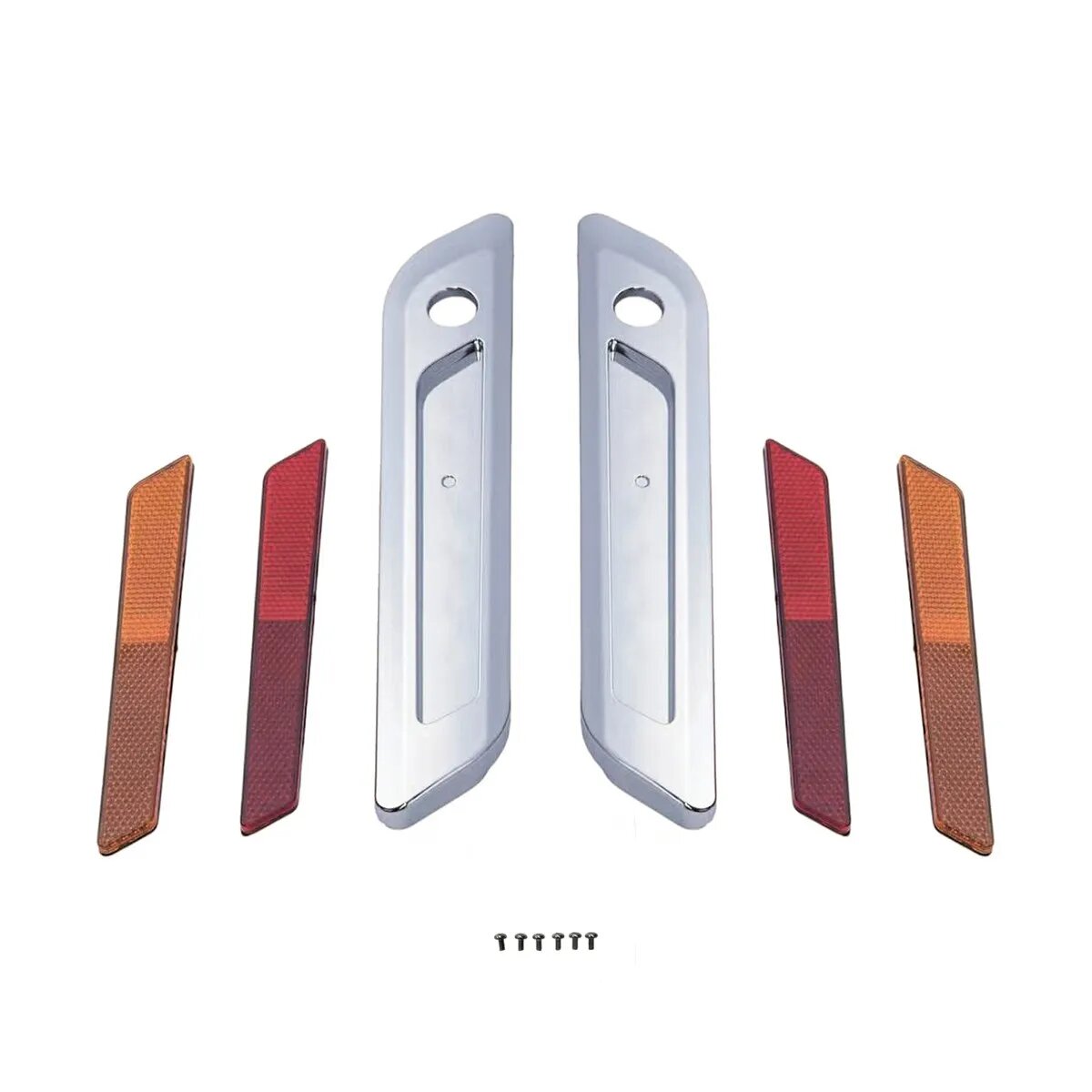 Для Harley Davidson CVO 2023-2025 2024 Touring Road Glide ST Street Glide ультра Белый, CHROME