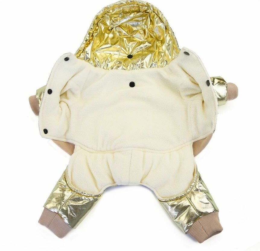 Комбинезон для собак Arnydog "DaDaGou" золотой, L (30cm)