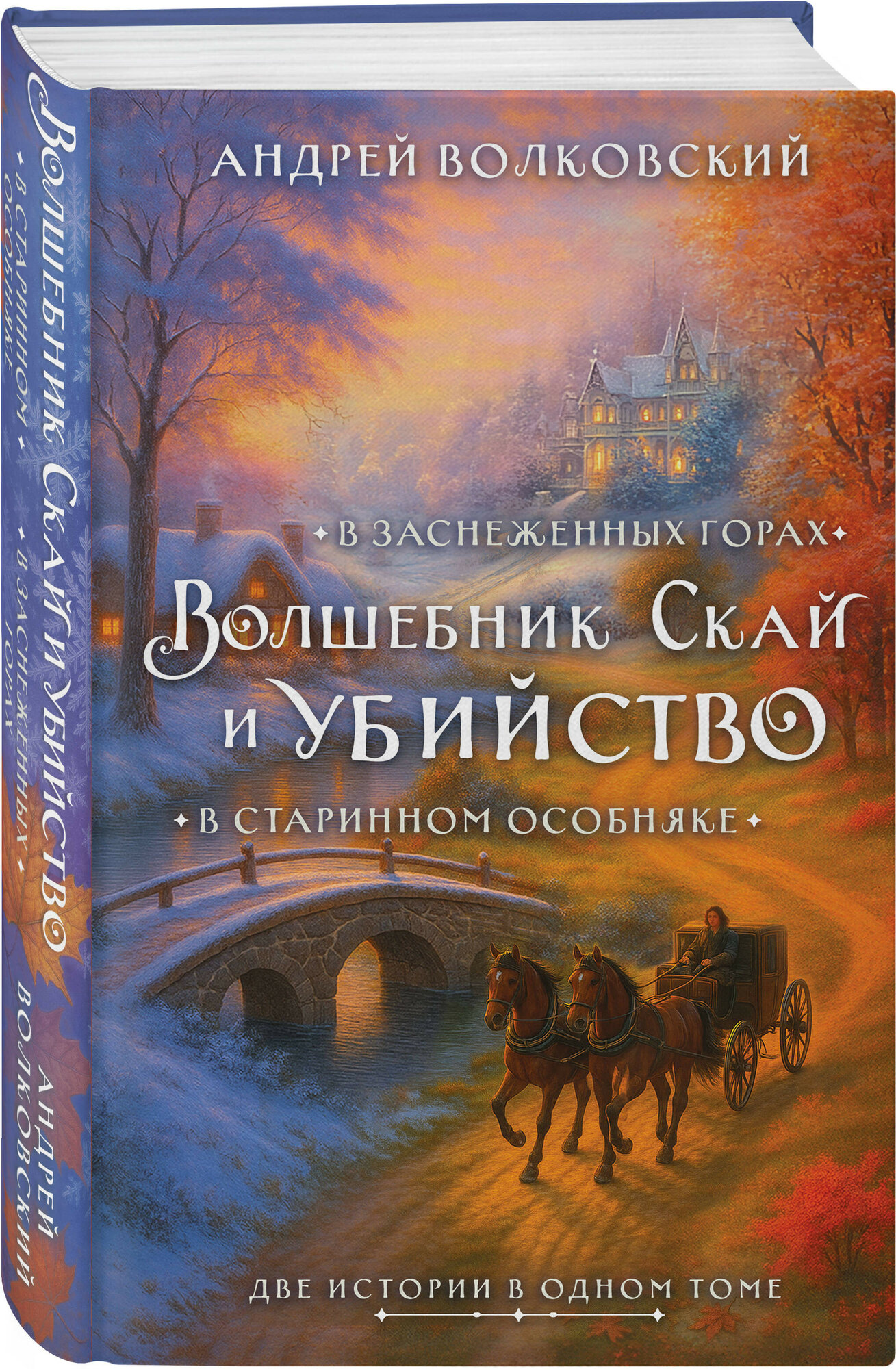 Волшебник Скай и убийство: В старинном особняке / В заснеженных горах. Две истории в одном томе