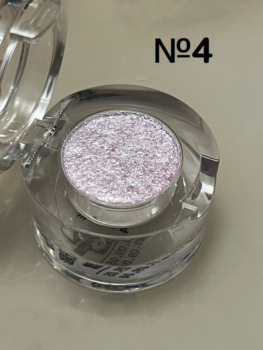 Тени для век блестящие, сияющие №1