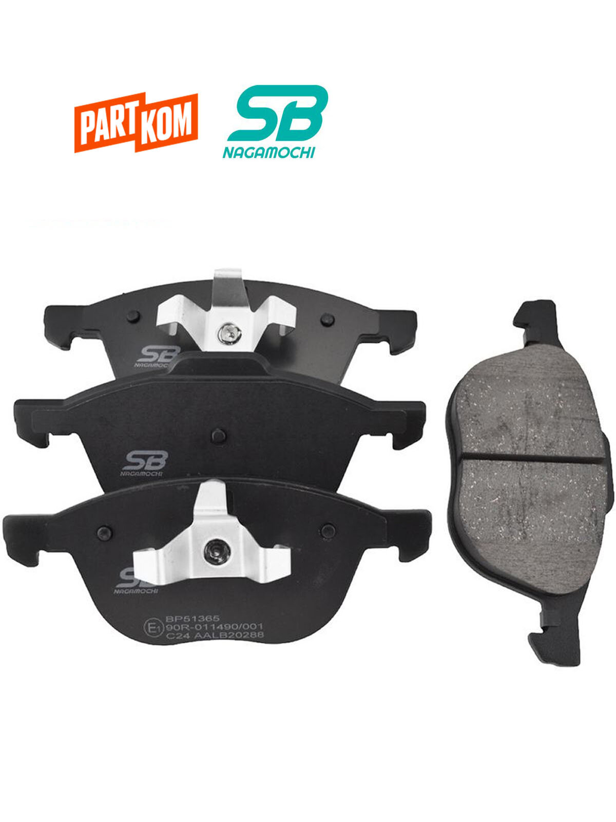 Колодки тормозные дисковые передние для а/м FORD C-Max, EcoSport; MAZDA Axela, SB NAGAMOCHI BP43001
