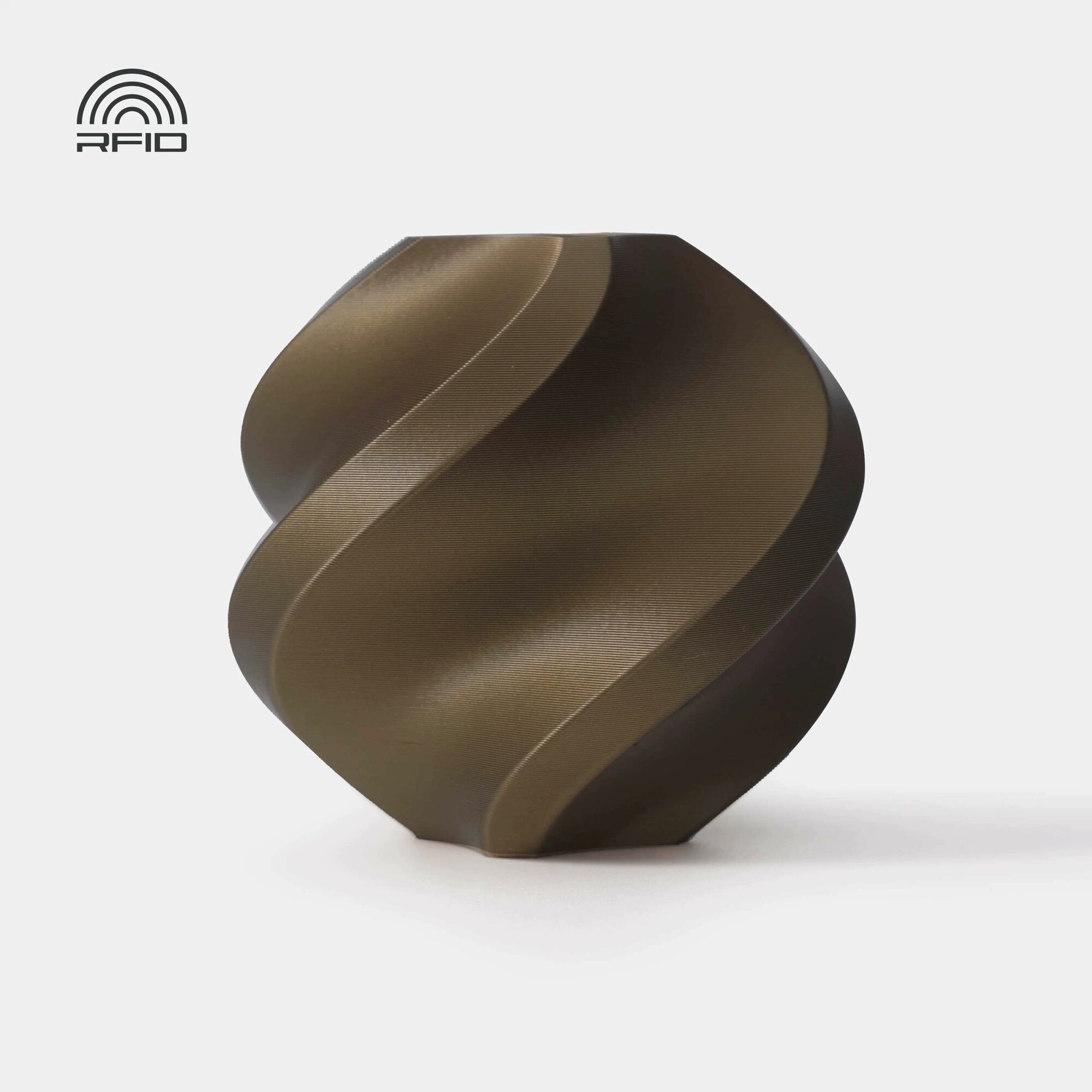 Филамент PLA BASIC - Bambu Lab Plastic 1 KG c коробкой ; бронзовый цвет10801