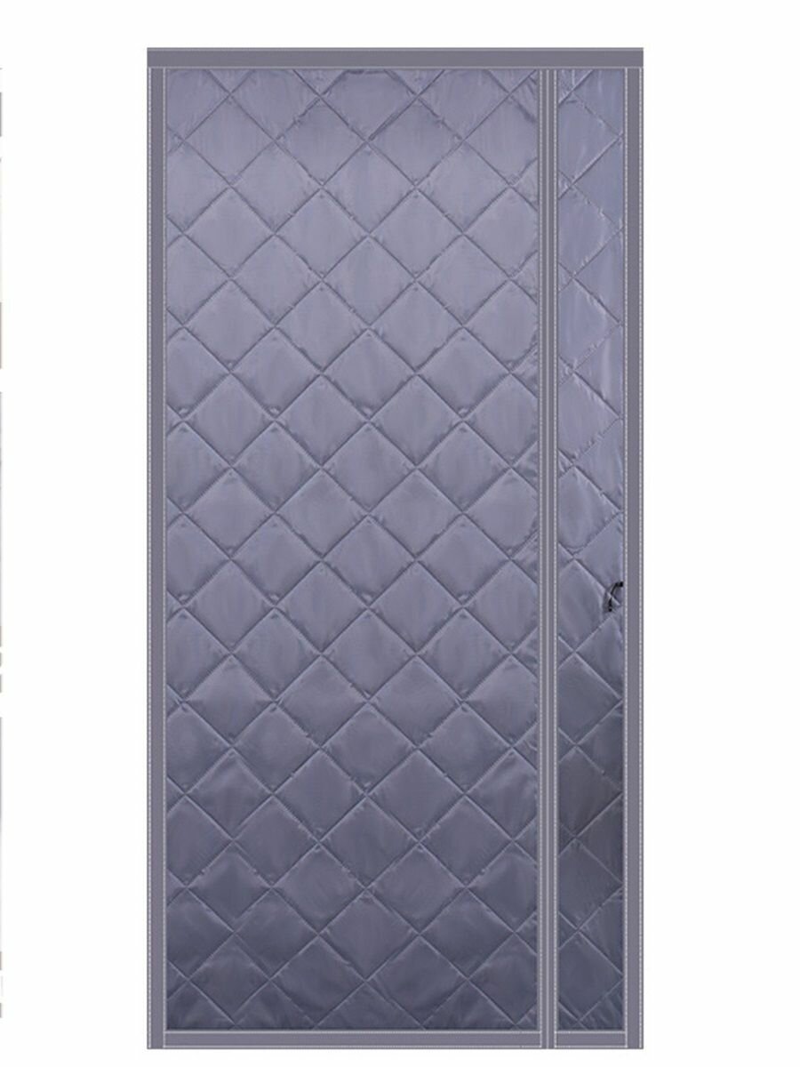 Штора на дверь утепленная на магнитах на зиму, водонепроницаемый, теплая штора на дверь