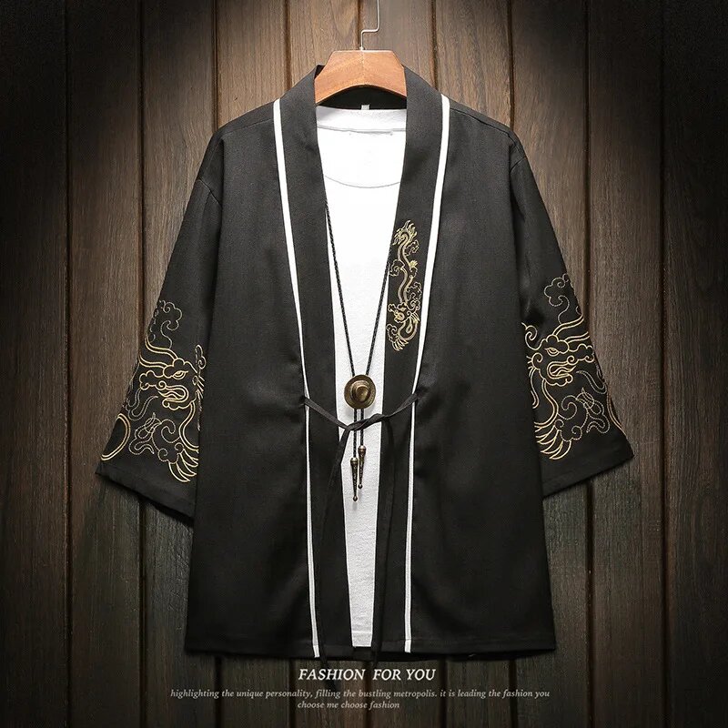 Мужское кимоно из хлопка CEARPION XXXL, Kimono Style 12