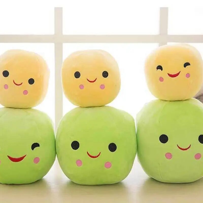 Мягкая игрушка-подушка Горошек, Зеленый, Color: D — фото 1