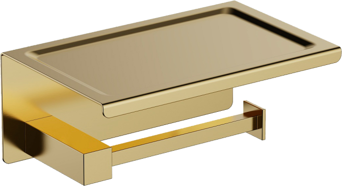 Держатель туалетной бумаги Timo Selene 17044/17 с полкой для телефона