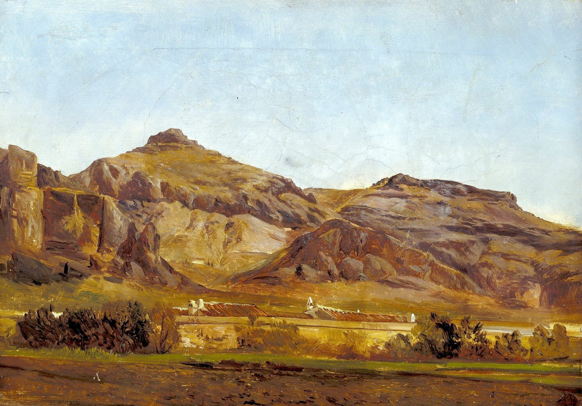 Картина Карлоса де Хаеса Каньон Деспеньяперрос 80х56 см