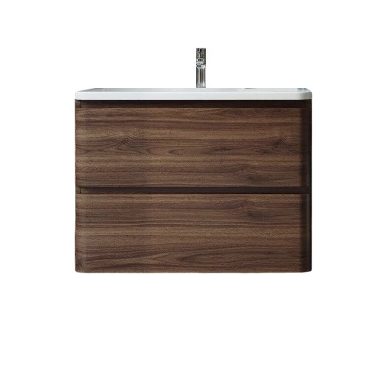 Тумба под раковину в ванную ITANA Roberto 80 789х453х576 Орех Пекан шоколад