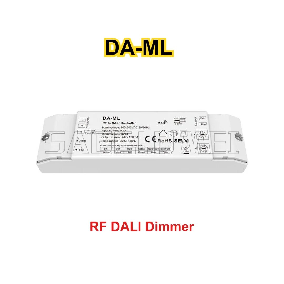 DA-ML(WZ) Zigbee & RF DALI Диммер — фото 1