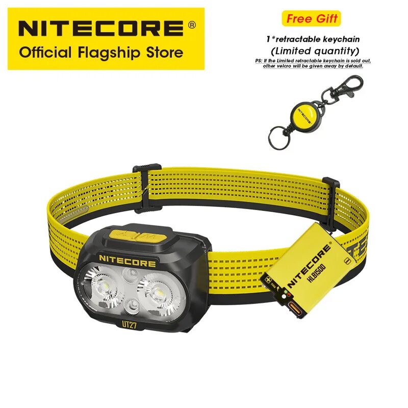 NITECORE UT27 2025 Налобный фонарь Black Style