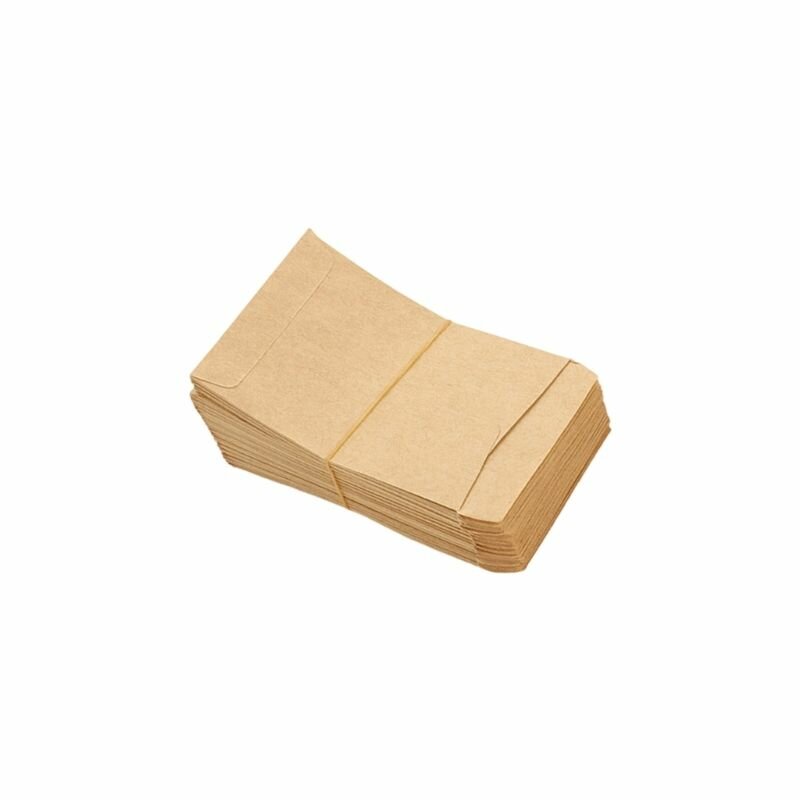 100шт, пакет для семян из крафт-бумаги, конфет-липкий 9 *13см