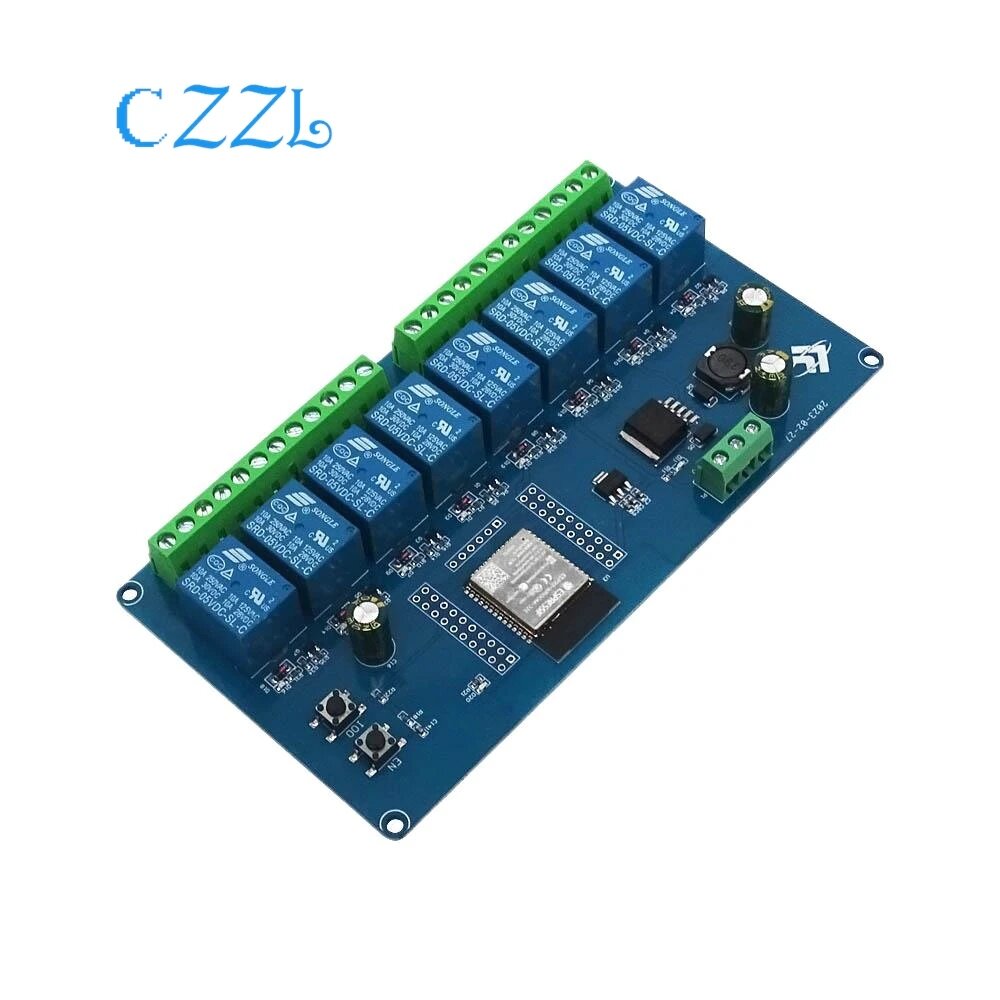 Источник питания DC5-30 в esp32 WiFi Bluetooth ble 8-канальное реле ESP32-WROOM дополнительная плата разработки