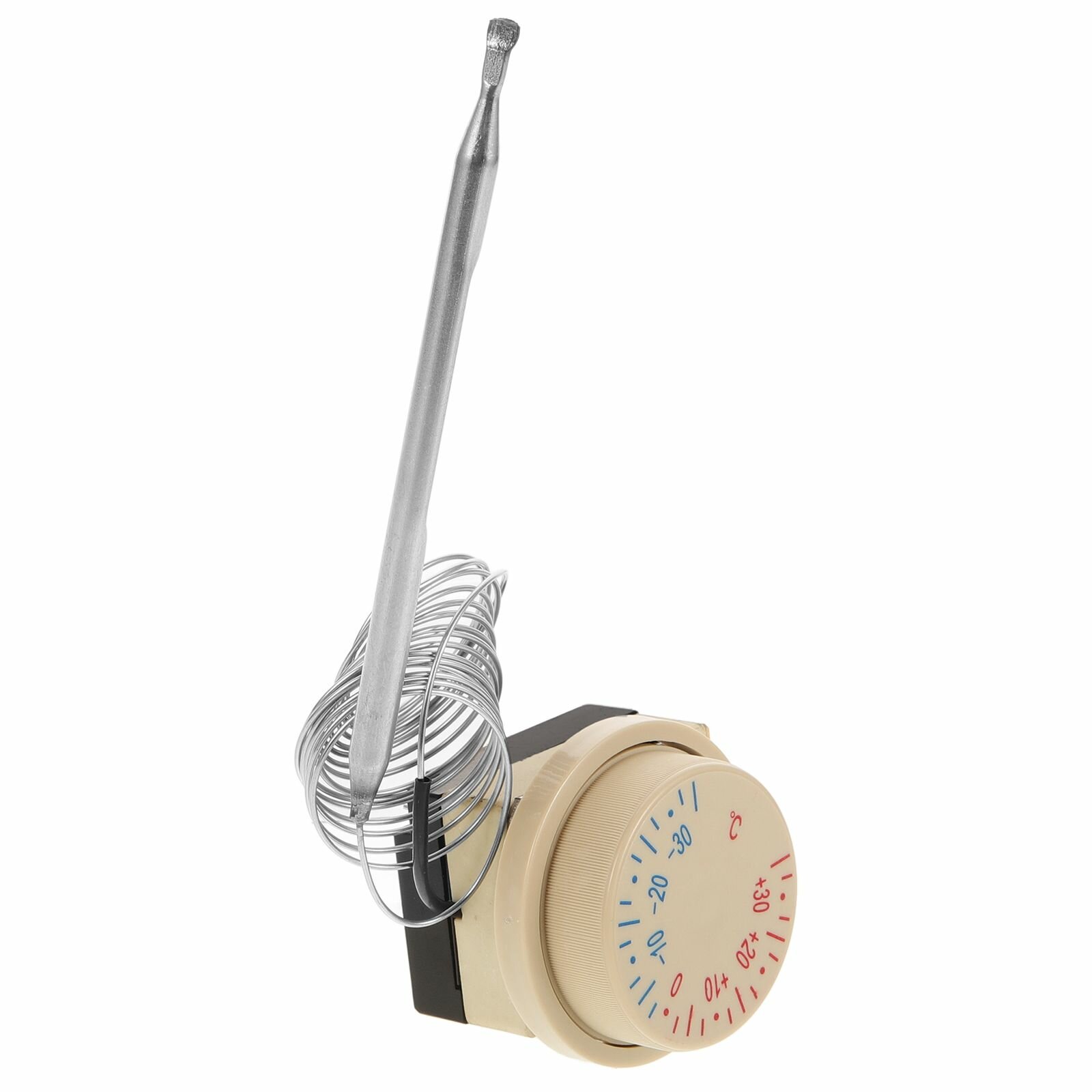 Механический термостат для холодильного шкафа из нержавеющей стали с поворотным переключателем для дома