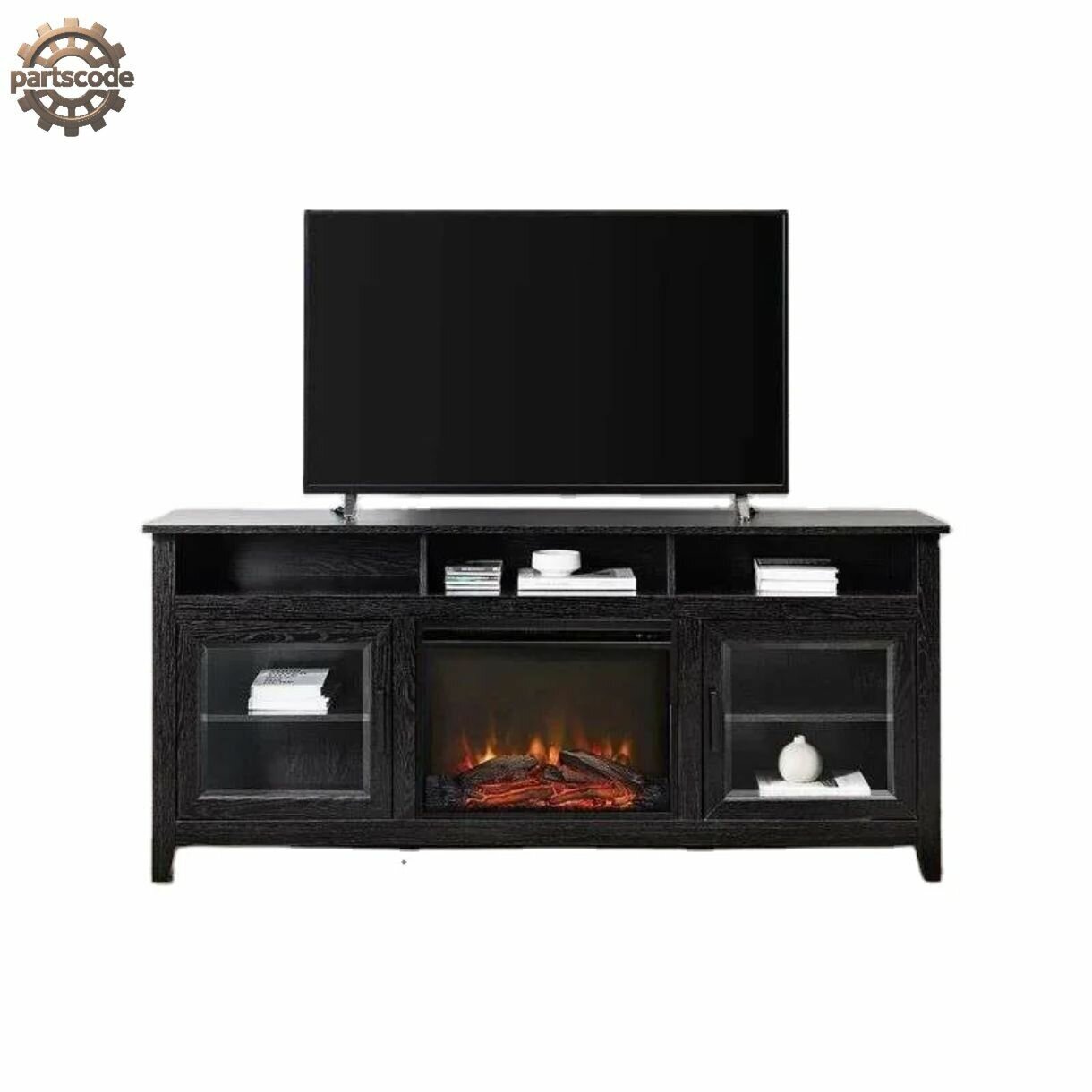 Тумба с камином art1