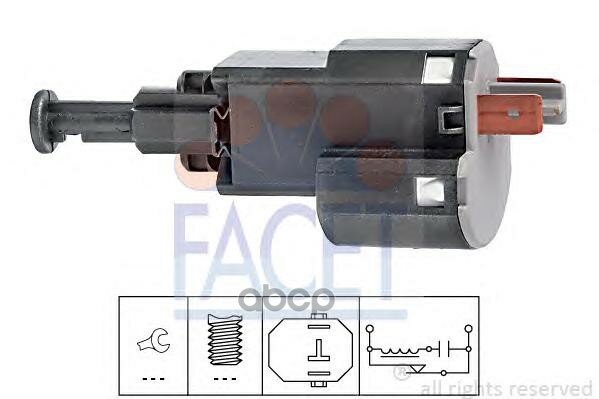Датчик стоп-сигнала OPEL ASTRA G 1.4 (F70) 09/98-04/05 Facet арт. 71155