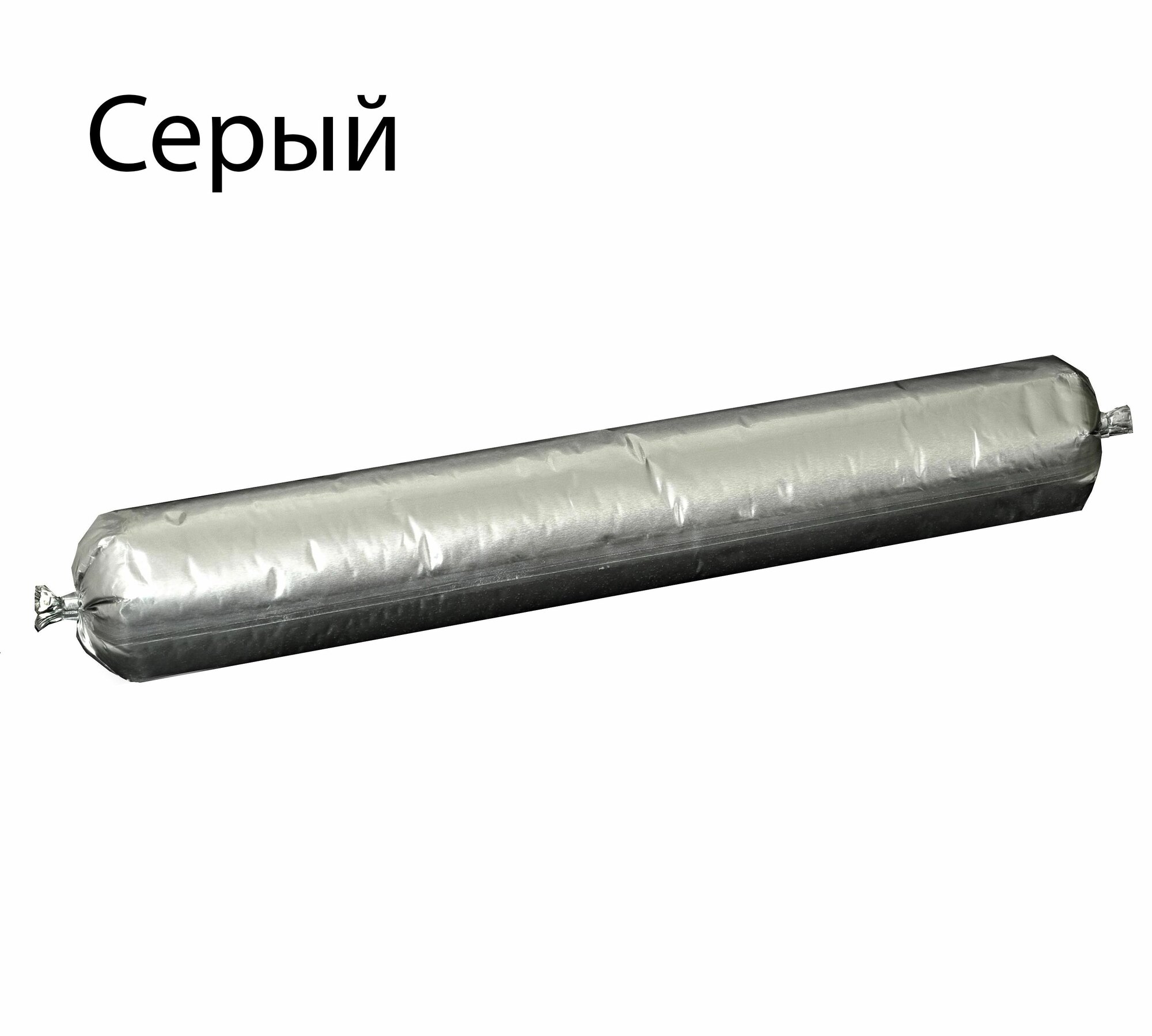 Герметик Олива Акцент-136 по дереву файл-пакет 0,6л. серый