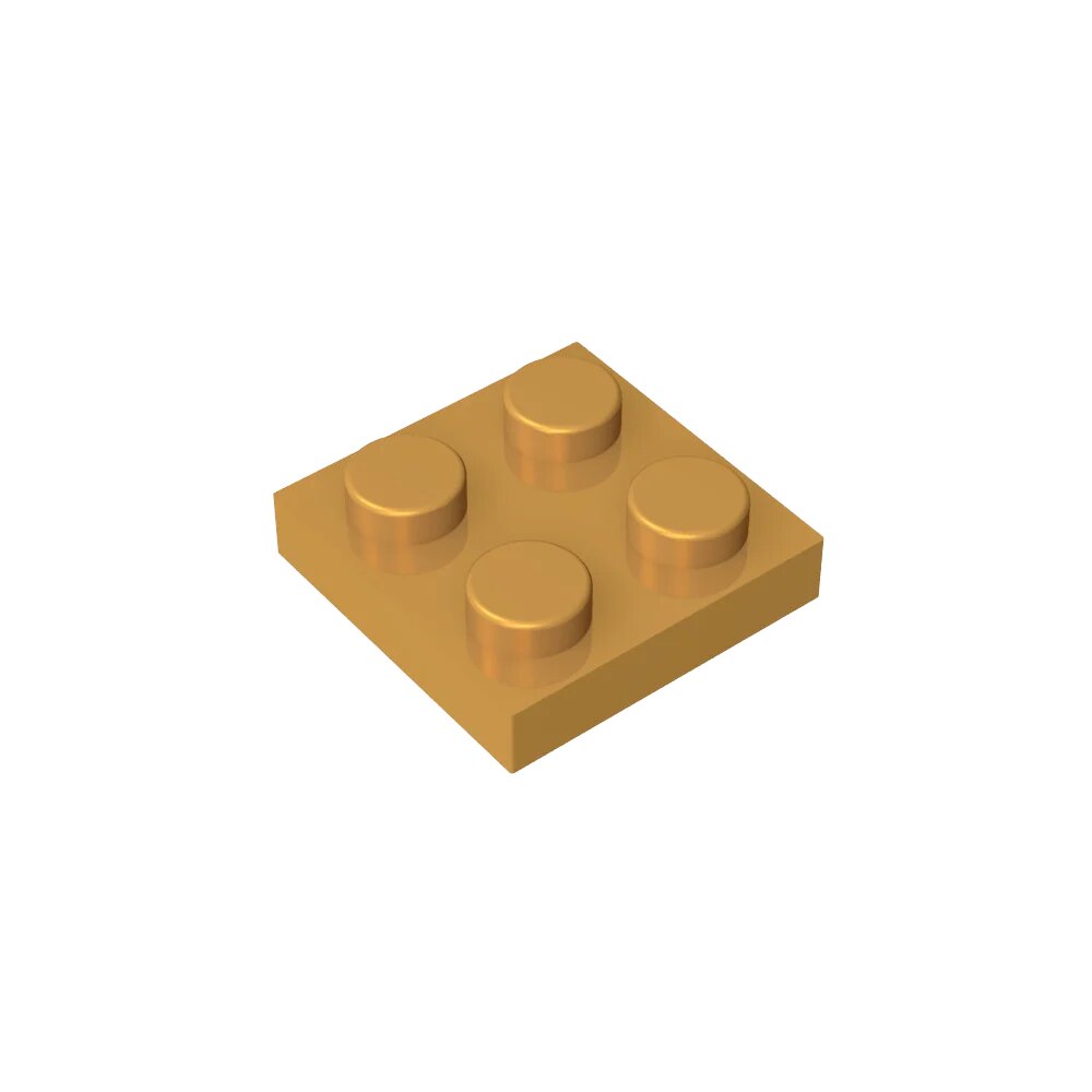Пластина Lego 2x2, Цвет: 035