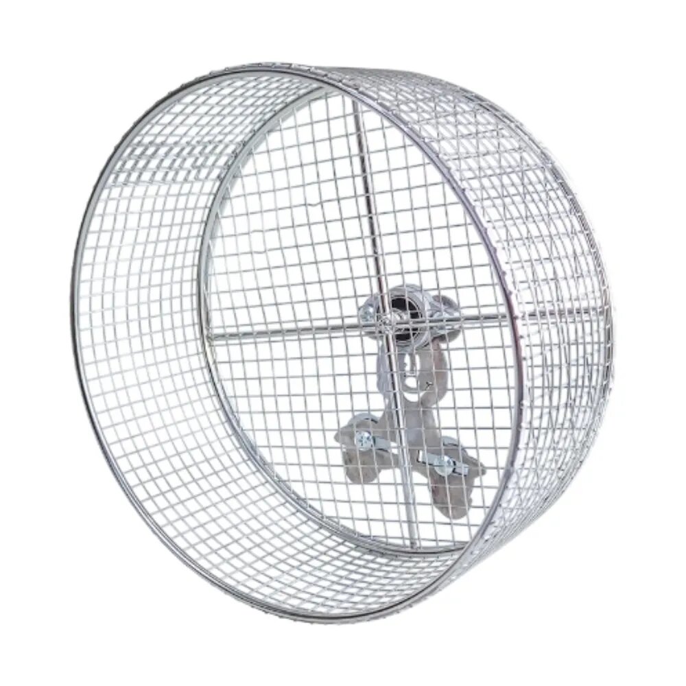 Колесо для бега металлическое хомяка бесшумное 24,5 см