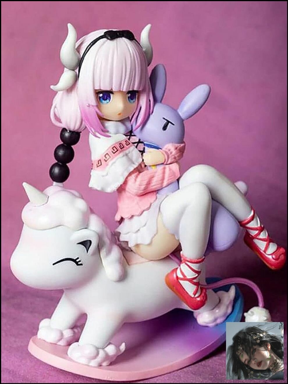 Аниме Фигурка Дракон-горничная Кобаяши / Miss Kobayashi's Dragon Maid Канна Камуи 14CM