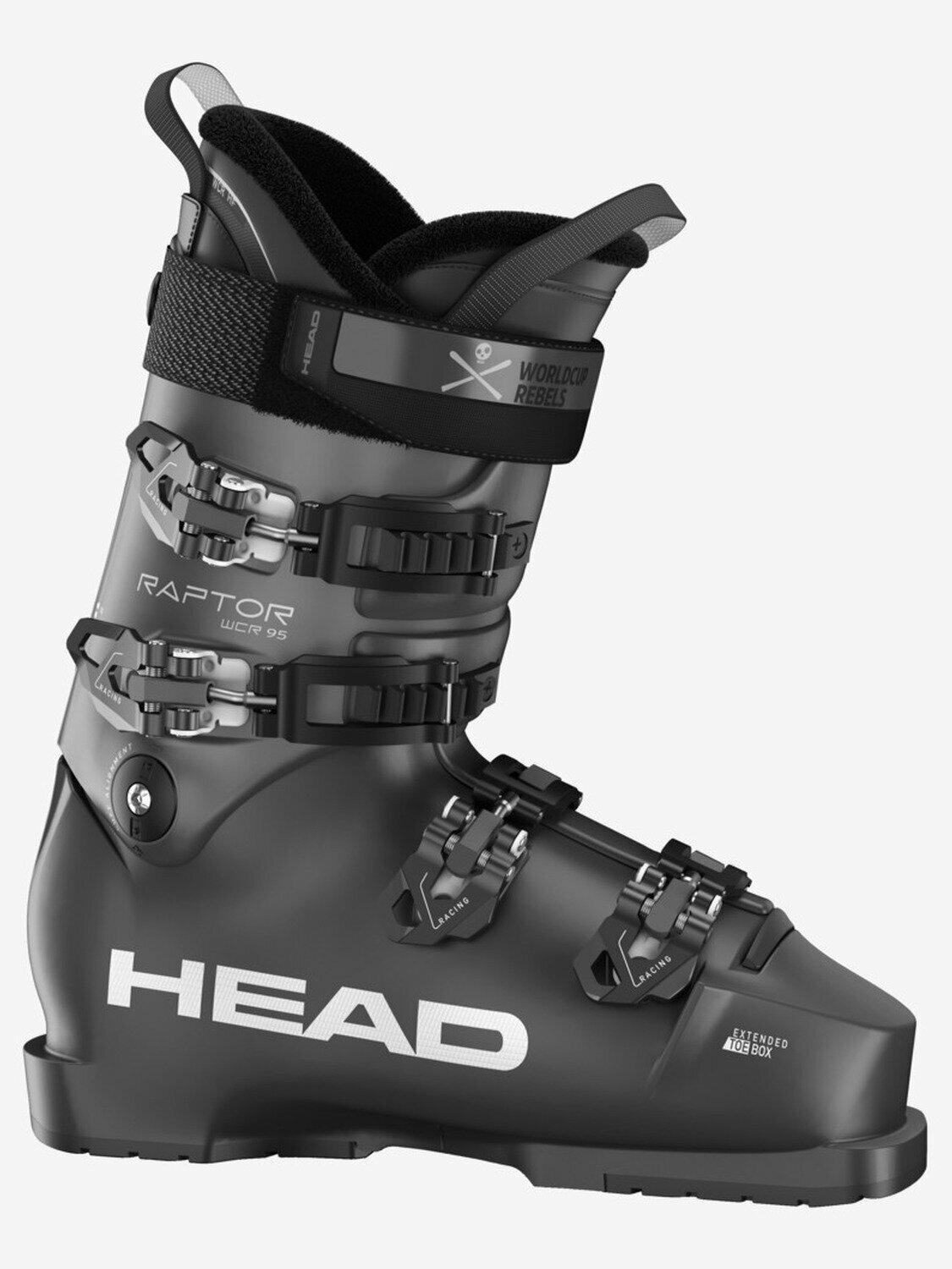 Горнолыжные ботинки Head Raptor WCR 95 W Anthracite 24/25 , для женщин , черный