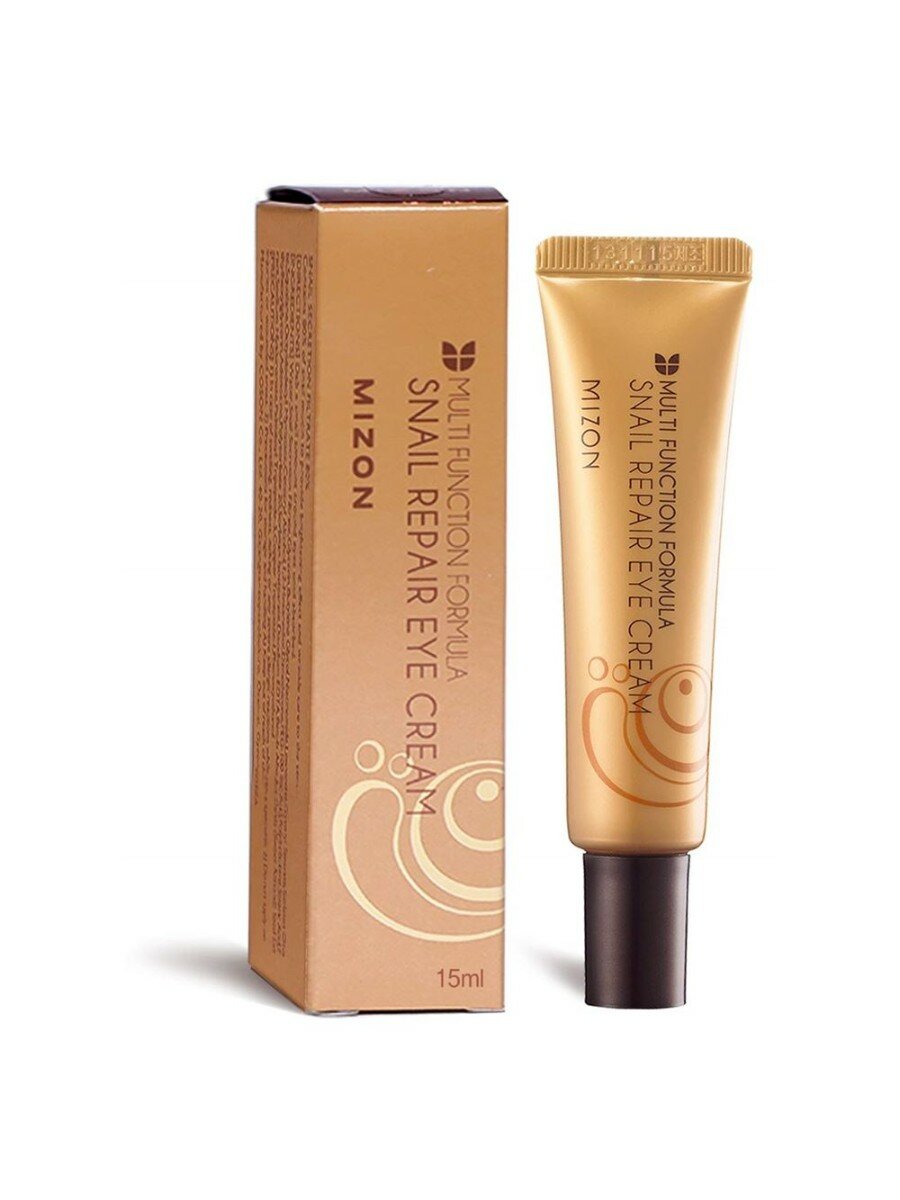 Крем для глаз Mizon Snail Repair Eye Cream, с улиточным экстрактом 80%, 15 мл