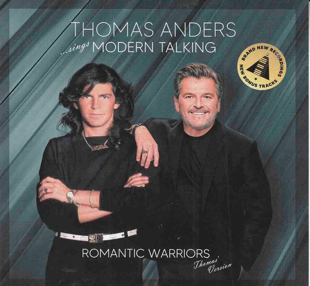 Thomas Anders . sings Modern Talking - 2025 "Romantic Warriors" Audio 2CD