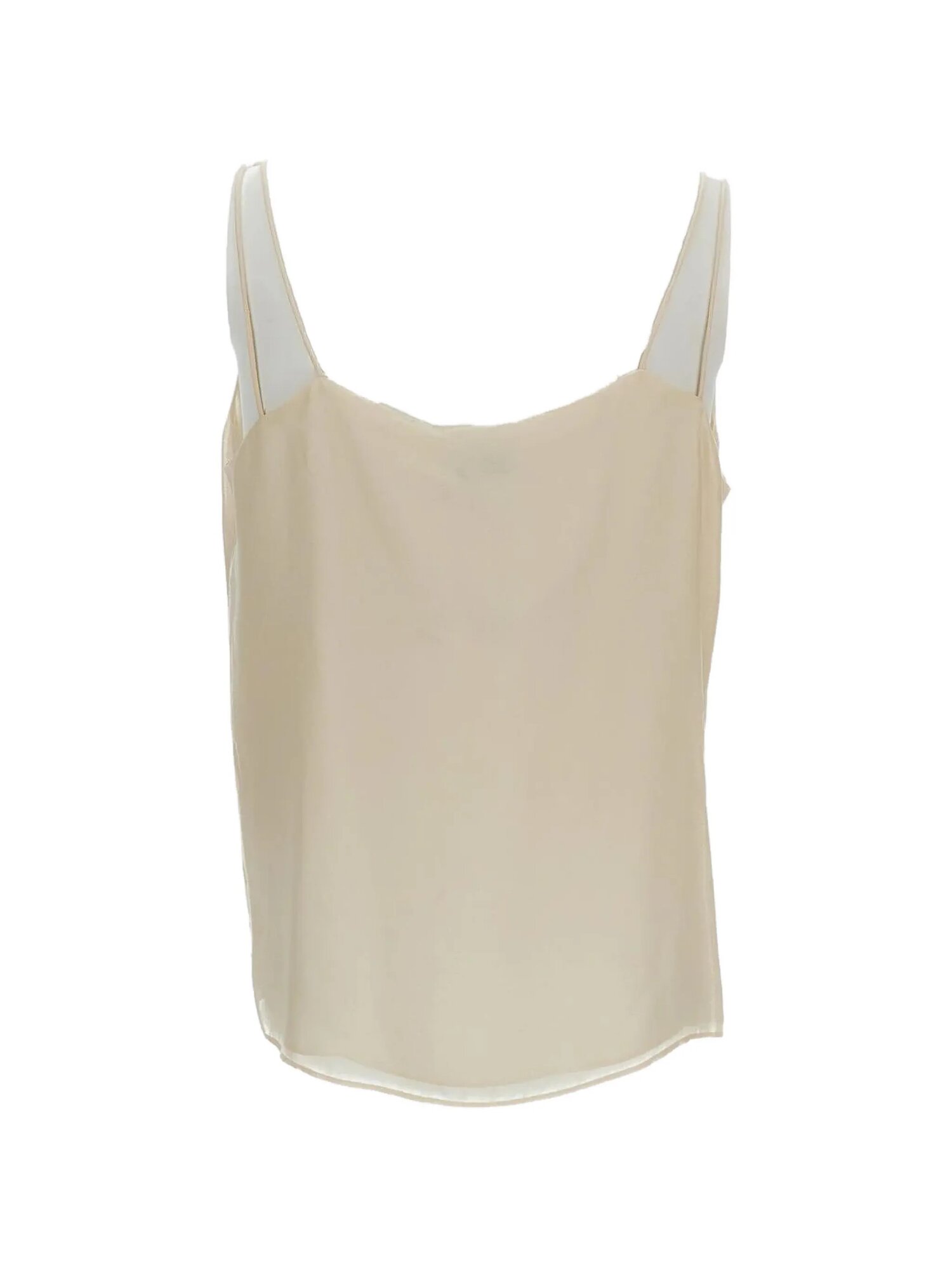 Топ Scoop neck spaghetti-strap top