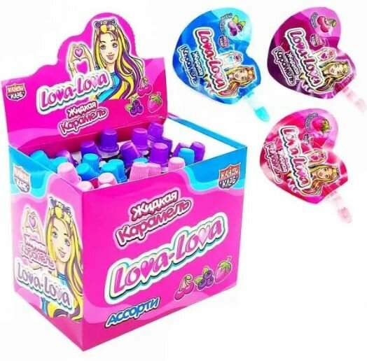 Канди Клаб Жидкая конфета "Lova-Lova", 30 штук