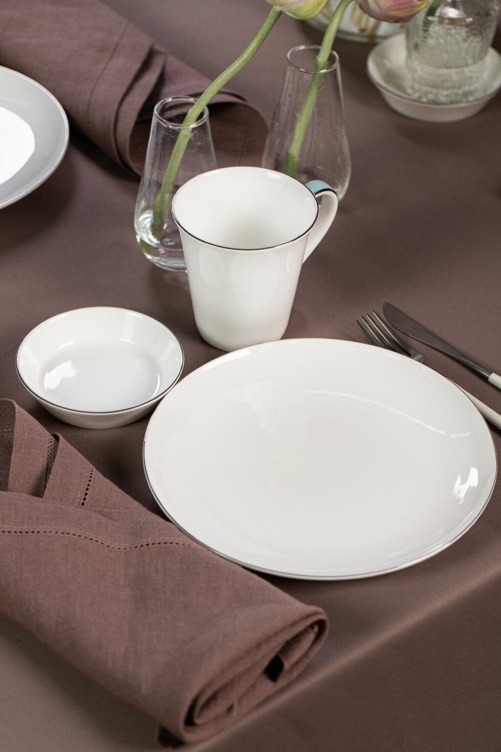 Сервировочная тарелка "Valerie Concept", фарфор, диаметр 20,6 см