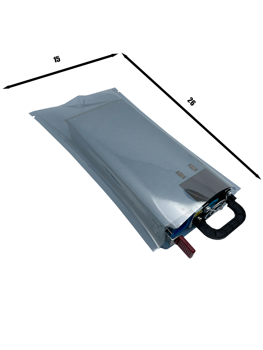 Антистатический пакет, размер 15x26 см, 10 шт в упаковке