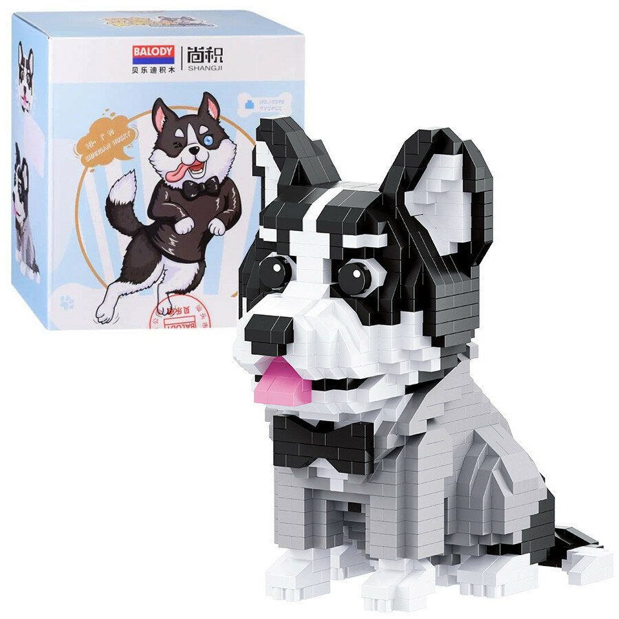 Конструктор Balody Питомцы: Хаски (мини детали) 18392