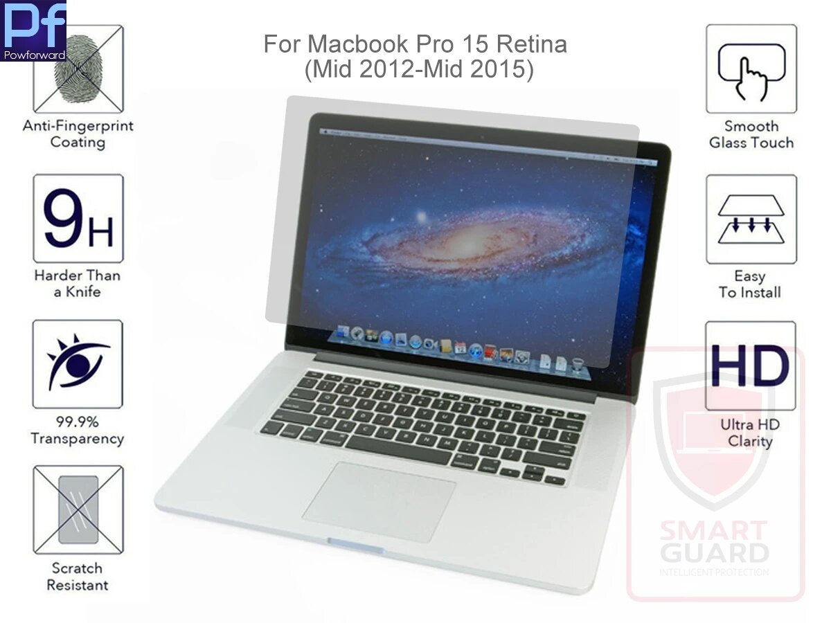 VeeproSkin Защитное стекло для MacBook Air 11,6 12 13 13,3 15,4 дюйма model A1398