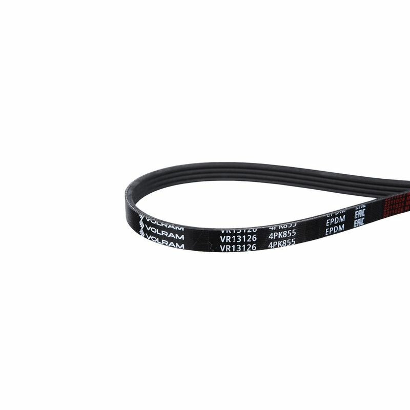 Ремень поликлиновой 4PK855 для а/м AUDI 80, HYUNDAI Matrix, PEUGEOT 306, VOLRAM VR13126