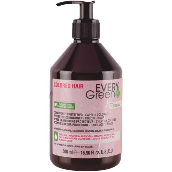 Кондиционер защитный для окрашеных волос Dikson Every Green VEGAN COLORED, 500 мл.