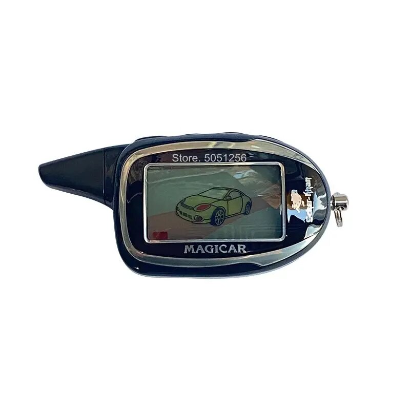 Пульт дистанционного управления с ЖК-дисплеем для двухсторонней автомобильной сигнализации Scher khan M7 Magicar 7