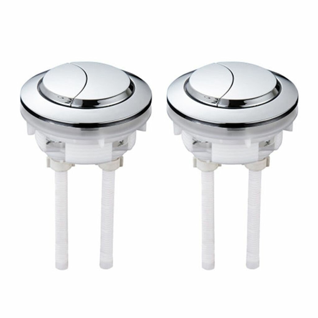 Арматура для унитазов, Аксессуары для кнопки смыва двойной кнопки для унитаза - 58 отверстий, 2шт.