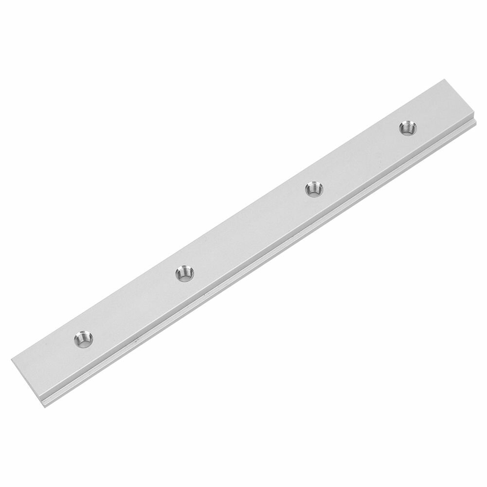 200 мм Алюминиевый Сплав T-Образный Паз t-образная Направляющая Торцовочная Насадка Для Деревообрабатывающего инструмента (M6)