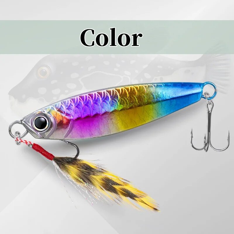 Металлические блесны для морской рыбалки 10g, Color