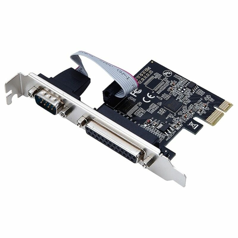 PCI Express RS232 COM и LPT адаптер