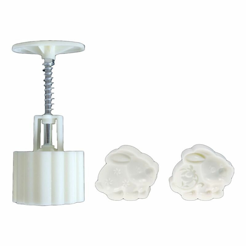 Пластиковая форма для лунных пряников, Белый