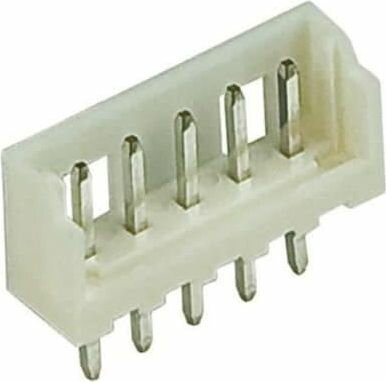 Разъем на плату MOLEX 0532530670 (3 стороны) HDR 6 контактов шаг 2мм монтаж в отверстие микро-защёлка, 1 шт