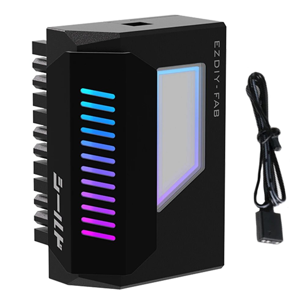 Модульный 24-контактный адаптер питания ATX 180 градусов черный