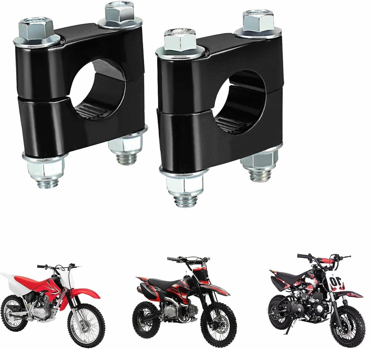 Проставки руля для питбайка, квадроцикла 50-125 куб.