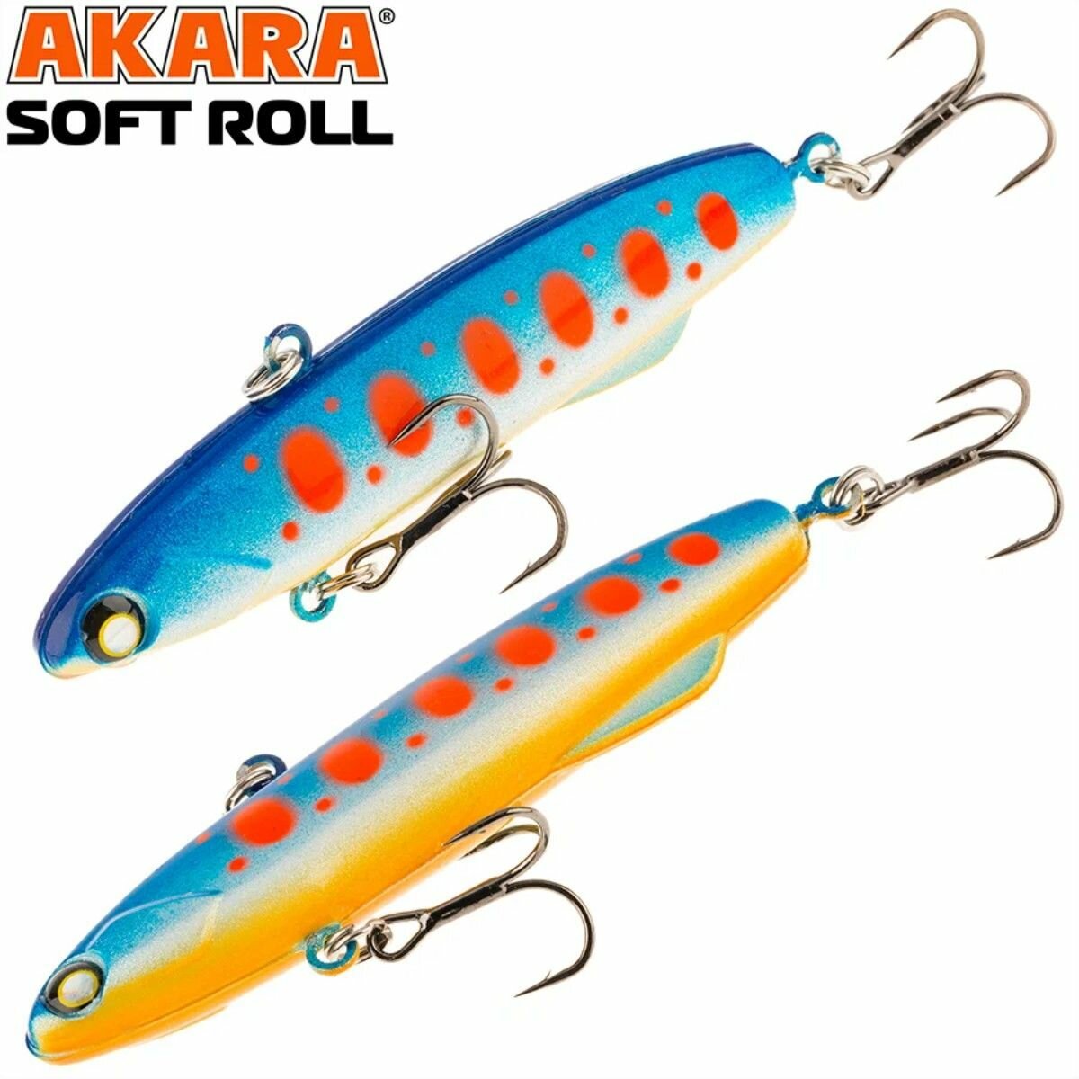 Воблер Akara раттлин Soft Roll 90 мм 30 гр. A217