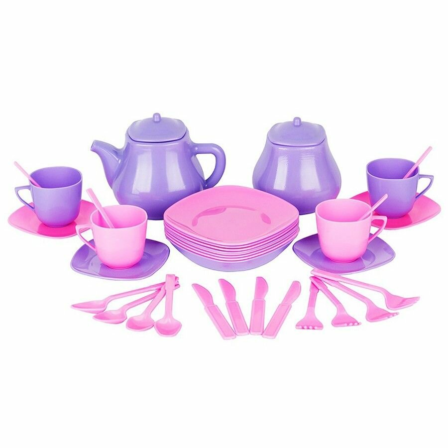 Набор посуды Мальвина в сетке У536