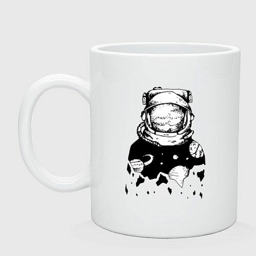 Космонавт Керамическая кружка