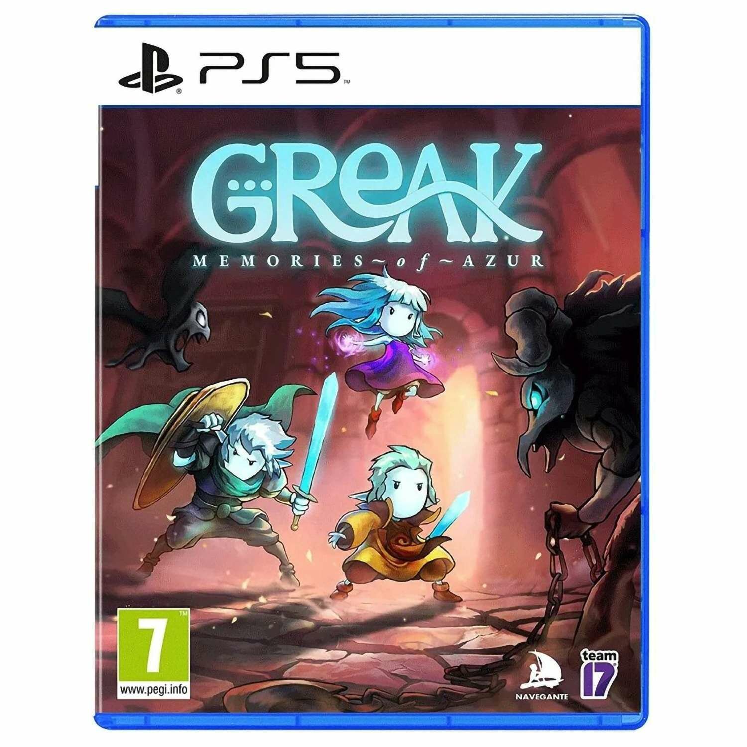Игра Greak: Memories of Azur, для PS5, русские субтитры, 7+, 1 игрок